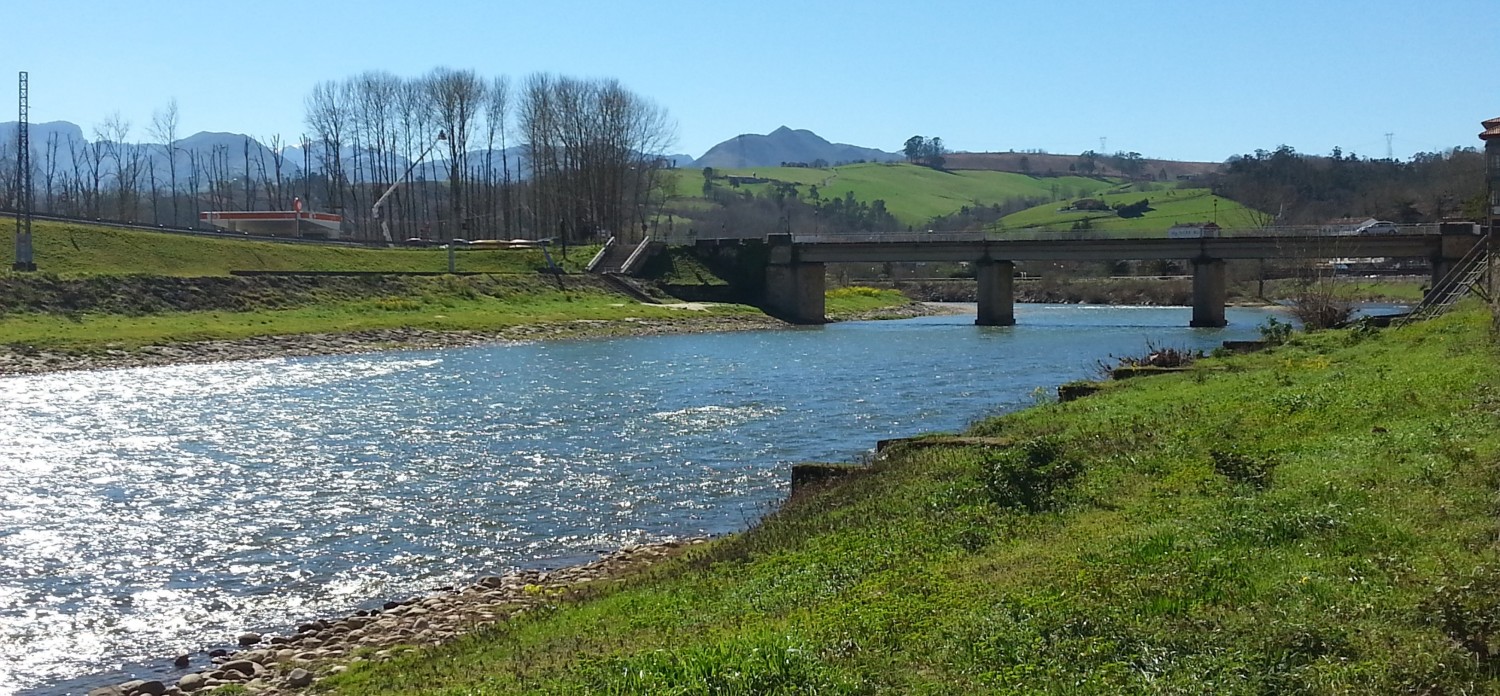 El río Sella, Bajada en Canoa con Niños, Asturias